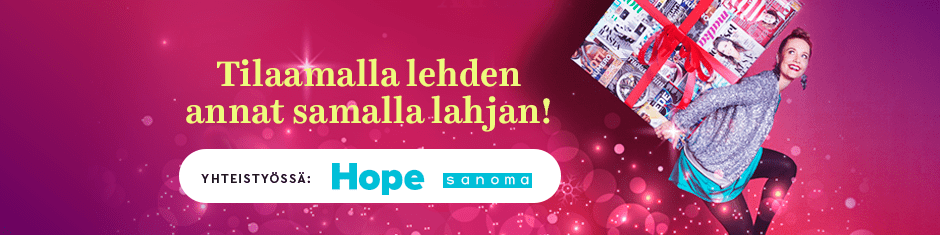 Tilaa lehti, annat samalla lahjan | tilaa.sanoma.fi